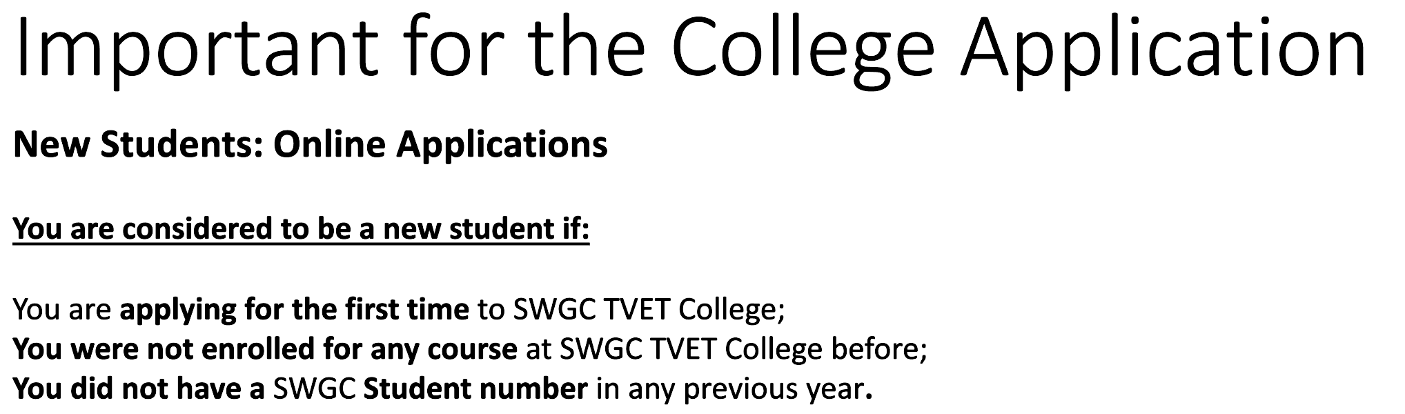Learner Profiler – SWGC – Welcome