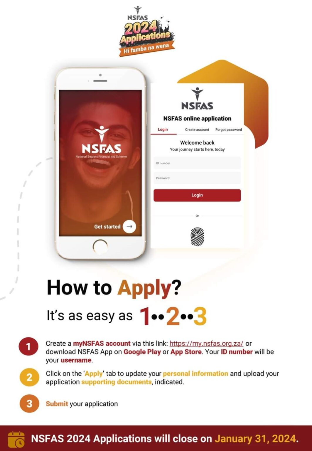 NSFAS – SWGC – Welcome