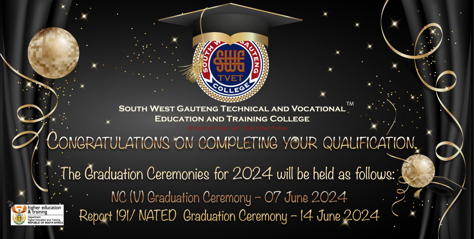 Graduation Ceremonies 2024 – SWGC – Welcome