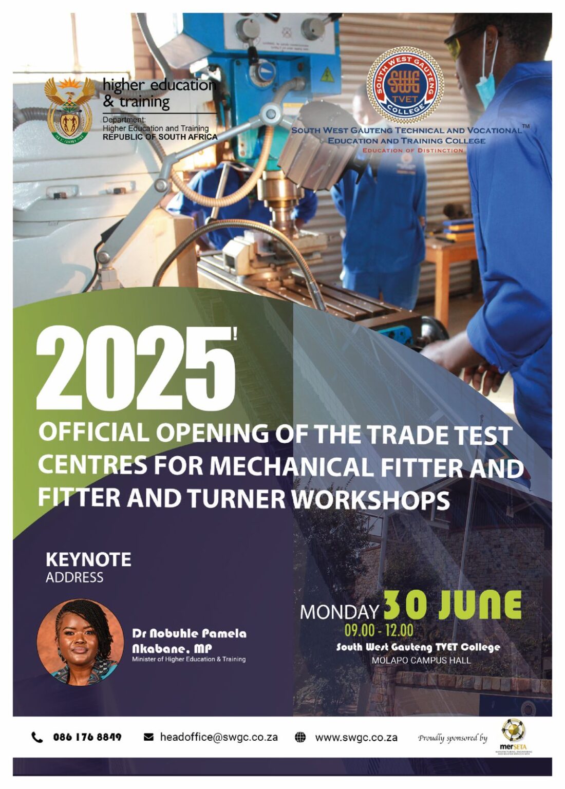 Trade Test launch – SWGC – Welcome